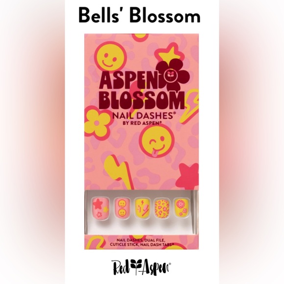 Red Aspen | Makeup | Red Aspen Petite Nail Dashesbells Blossom Square ...